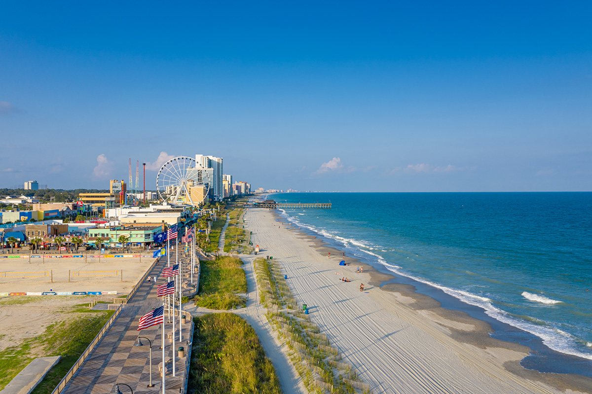 Myrtle Beach Boardwalk Visit Myrtle Beach