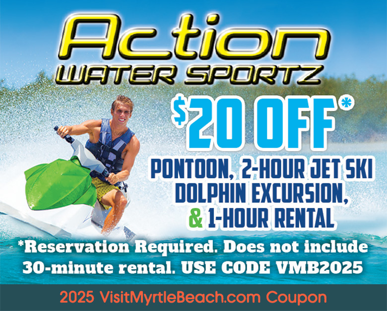 Action Water Sportz - $20 Off Pontoon, 2-Hour Jet Ski Dolphin Excursion ...