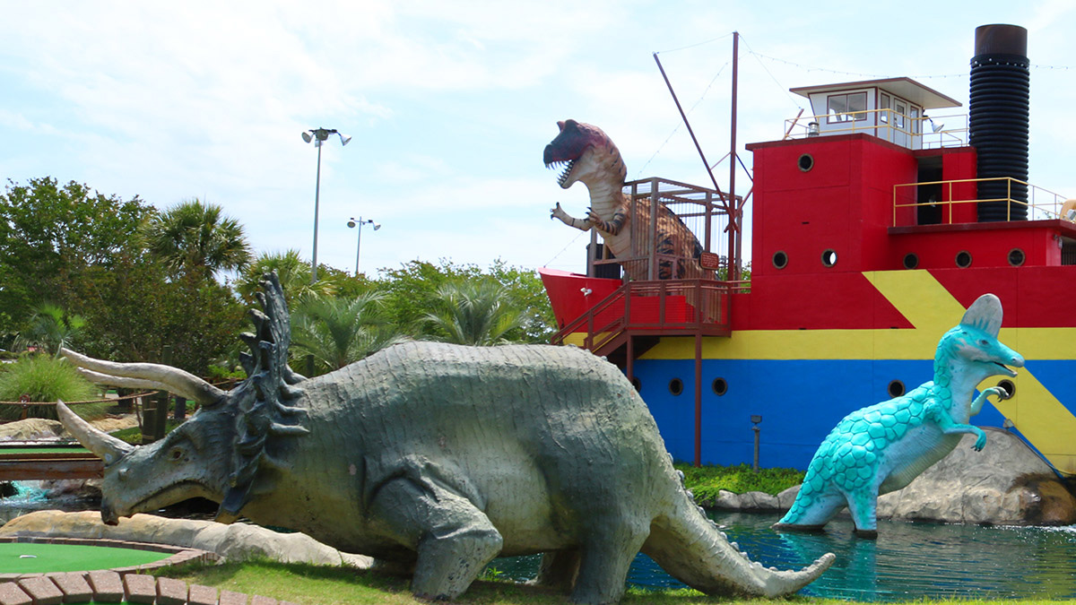 Dinosaur Adventure Mini Golf | Visit Myrtle Beach