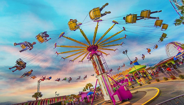 Family Kingdom Myrtle Beach Swamp Fox (roller Coaster) Wikipedia