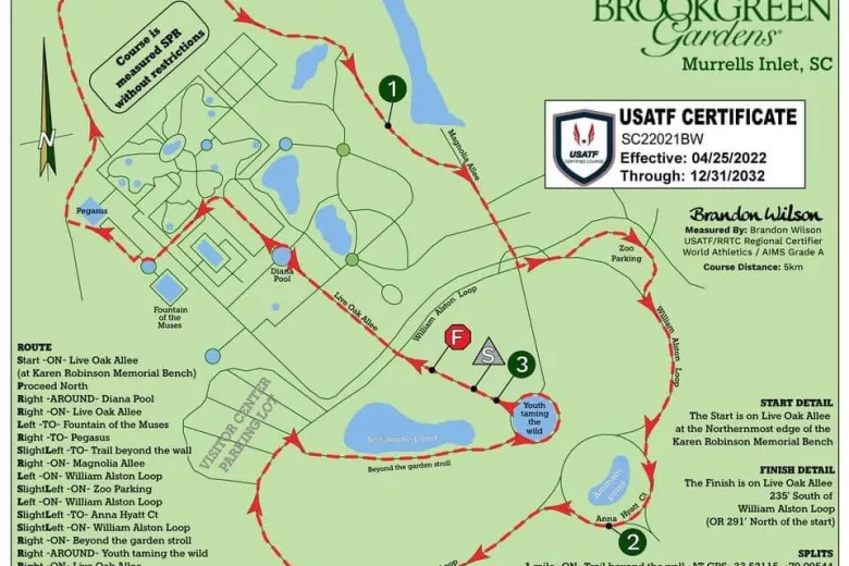 Brookgreen Gardens Map | Fasci Garden