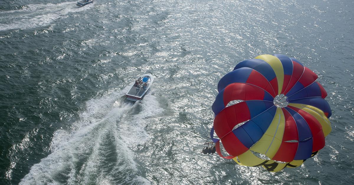 Enjoy High-Flying Fun With a Parasailing Adventure! | Visit Myrtle Beach