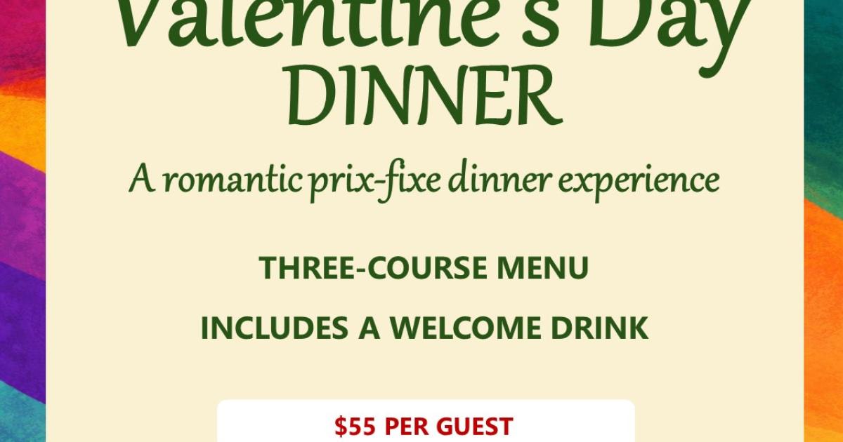 💘 Valentine’s Day Dinner at Boteco VIP 💘 | Visit Myrtle Beach