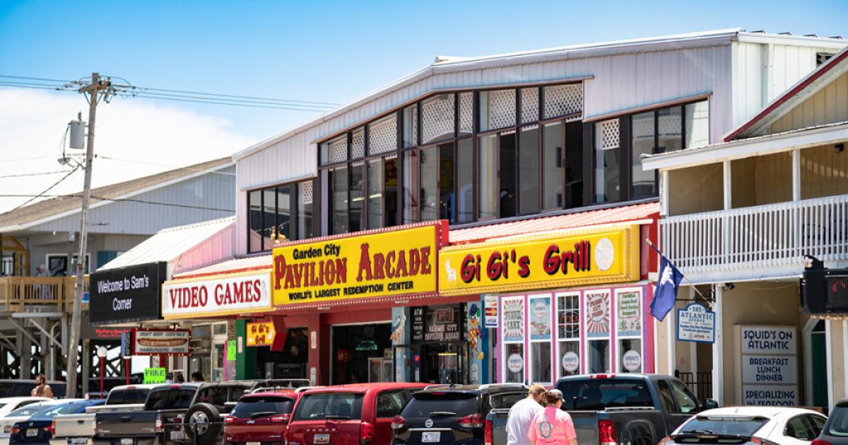 Garden City Pavilion Arcade & Gigi's Grill | Visit Myrtle Beach